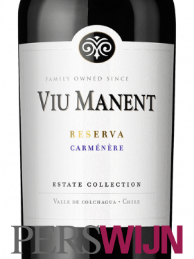 Label-Viu Manent Estate Collection Reserva Carménère 2019 Colchagua Valley - Perswijn