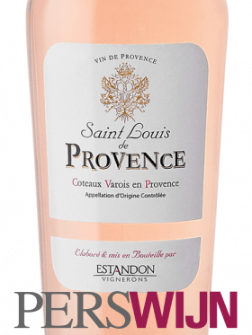 Label-Estandon Saint Louis de Provence Rosé 2020 Provence - Perswijn