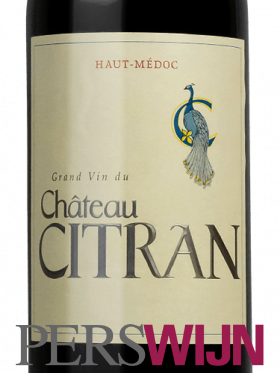 Label-Château Citran Haut-Médoc 2021 Bordeaux Haut-Médoc - Perswijn