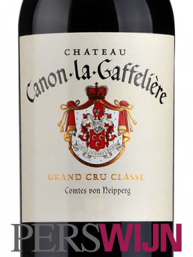 Label-Château Canon-La-Gaffelière Saint-Émilion Grand Cru (Premier Grand Cru Classé) 2021 ...