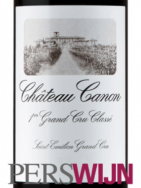 Label-Château Canon Saint-Émilion Grand Cru (Premier Grand Cru Classé) 2021 Bordeaux Saint ...